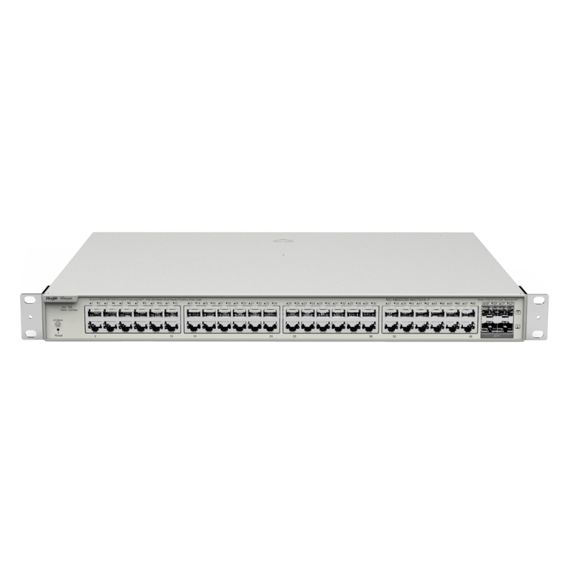 Reyee Switch PoE Cloud Gestionable L2+ 48 puertos PoE + 4 SFP+